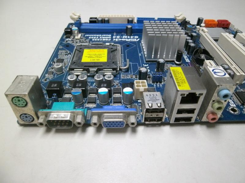 【全國主機板維修聯盟】華擎 ASRock G41M-S3 775 DDR3 ☆保固30天☆ | 露天市集 | 全台最大的網路購物市集