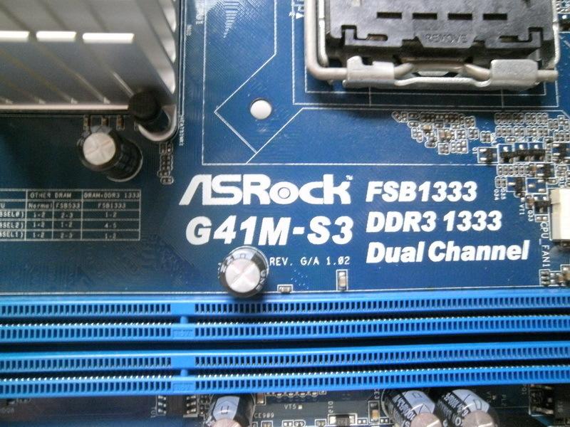 【全國主機板維修聯盟】華擎 ASRock G41M-S3 775 DDR3 ☆保固30天☆ | 露天市集 | 全台最大的網路購物市集