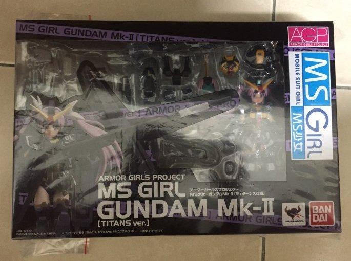 [現貨 八角完美 塑膠套裝]可刷卡萬代AGP MS少女鋼彈Mk-II迪坦斯泰坦斯ABS&PVC完成可動模型 日本代購 | 露天市集 | 全台最大的網路購物市集