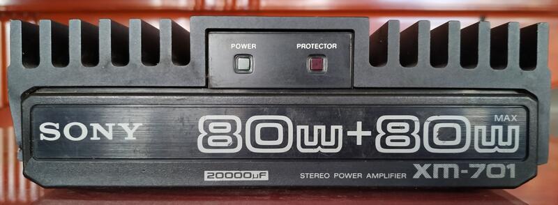 新力SONY XM-701 CAR AUDIO POWER AMPLIFIER 高功率80W+80W擴大機 日本製 | 露天市集 | 全台最大 ...