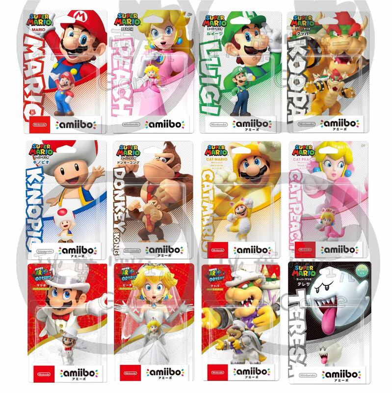 秋葉電玩 現貨領卷免運 NS Amiibo 瑪利歐系列 馬力歐 新娘新郎 害羞幽靈 瑪利歐3D世界 | 露天市集 | 全台最大的網路購物市集