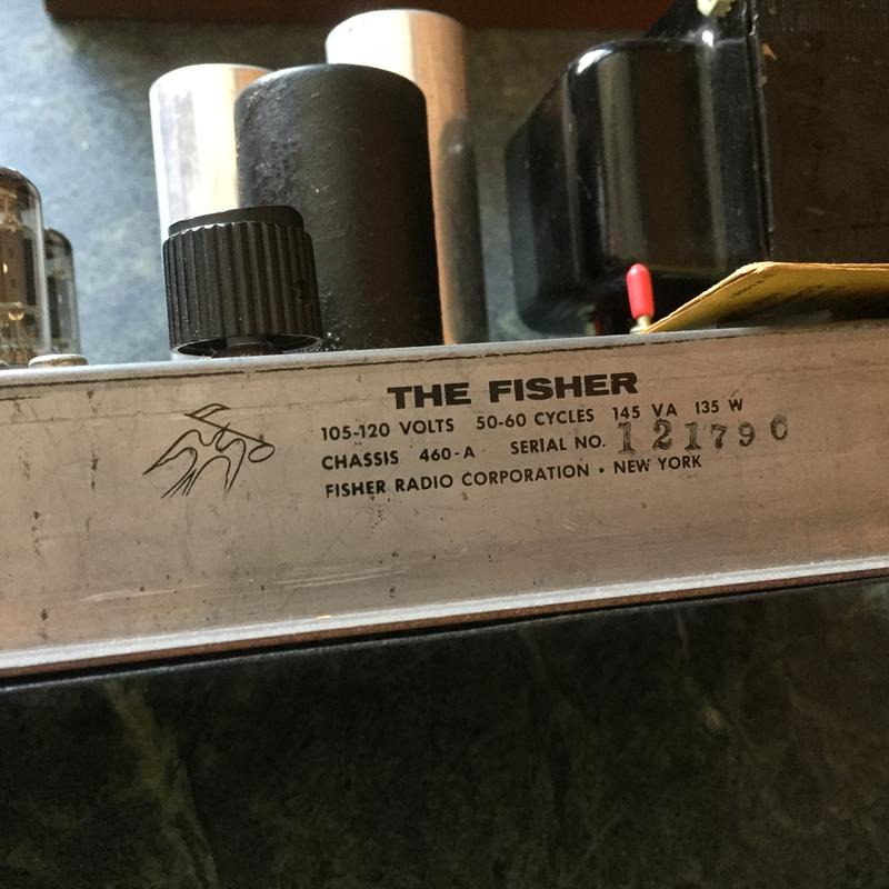 美國 FISHER 460-A EL84後級真空管機 可CD直入 整機好管附贈 | 露天市集 | 全台最大的網路購物市集