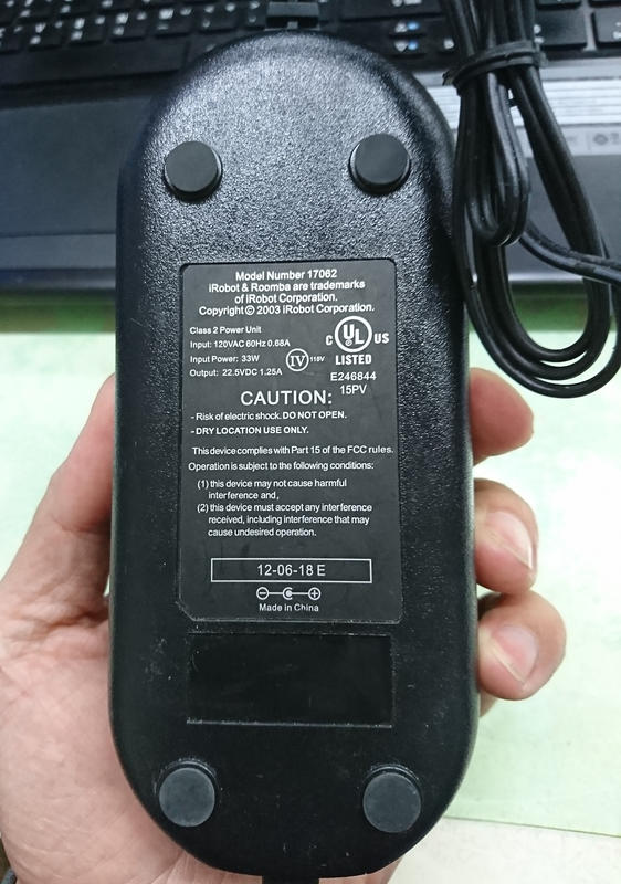∼瑞优使∼iRobot Roomba 17062 原廠變壓器 | 露天市集 | 全台最大的網路購物市集
