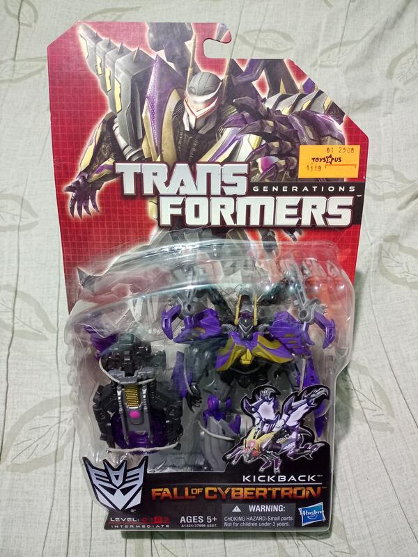 現貨只ㄧ 全新未拆品 代理版 電玩版 FOC 狂派D級 KICKBACK反衝 昆蟲金剛 彈片炸彈 WFC TFA TFP | 露天市集 | 全 ...