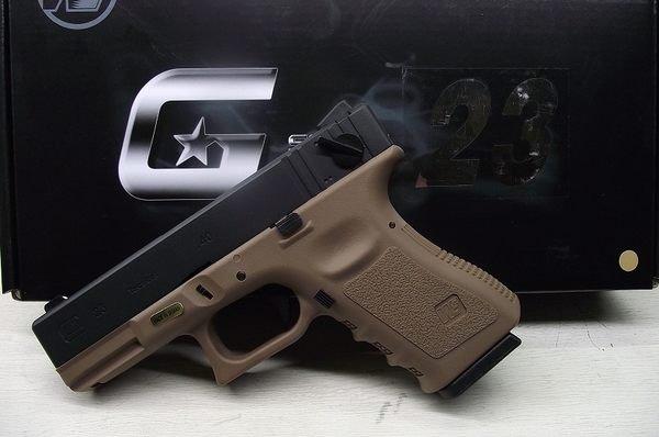 ~翔準~【 WE G23沙色】 GLOCK G23 A瓦斯槍，手槍，BB槍 短槍 手槍 AUTO D-02-07-1 | 露天市集 | 全台最 ...