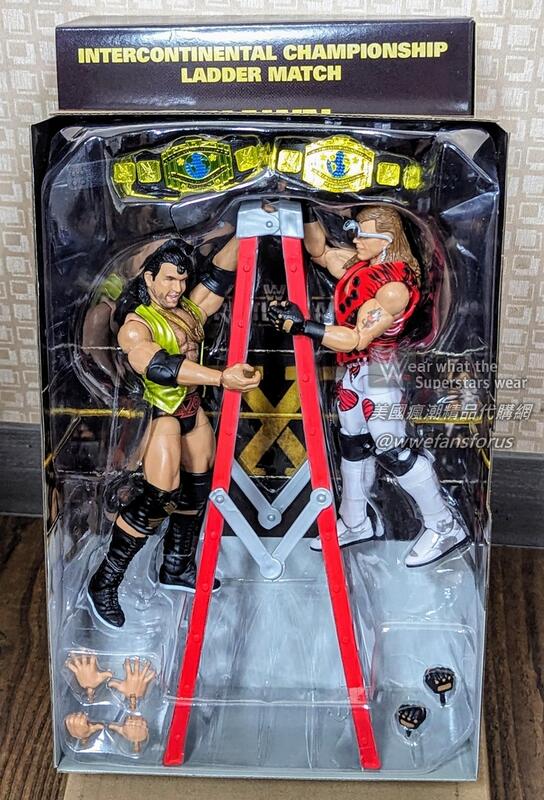 [美國瘋潮]正版WWE Razor Ramon VS. Shawn Michaels Elite 摔角狂熱對決精華版人偶 | 露天市集 | 全 ...