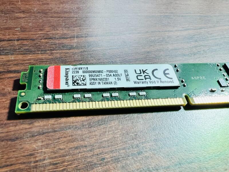 Kingston 金士頓 KVR16N11/8 DDR3 1600 8G | 露天市集 | 全台最大的網路購物市集