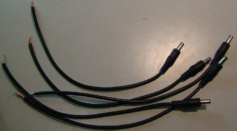 【嘉義LED/賴博士】DC電源插頭 5.5*2.5 單公頭 圓線粗線 18AWG/AWM 1185/ CSA LL107286 30cm 過 ...
