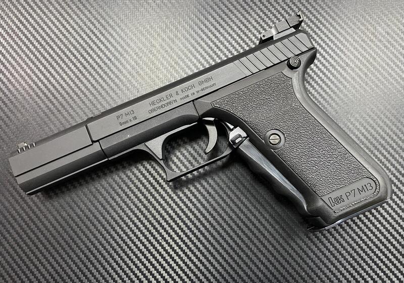 {凱璿 生存遊戲專賣店} 稀有絕版品 MGC HK P7 M13 抑制器版 瓦斯槍 附槍盒 | 露天市集 | 全台最大的網路購物市集