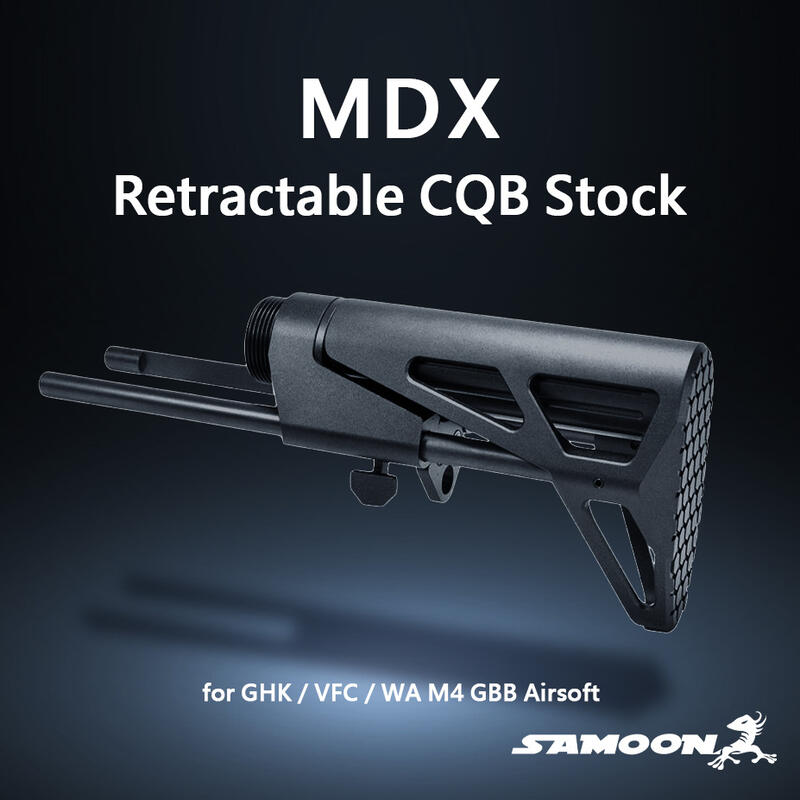 SAMOON沙漠龍 MDX PDW 伸縮 CQB後拖 For GHK / VFC / WA M4 GBB | 露天市集 | 全台最大的網路購物市集