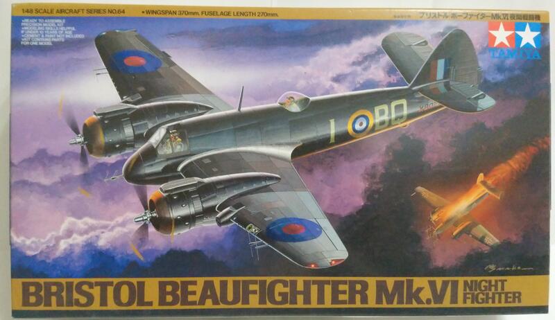TAMIYA (61064) 1/48 BRISTOL BEAUFIGHTER Mk.IV night fighter | 露天市集 | 全台 ...