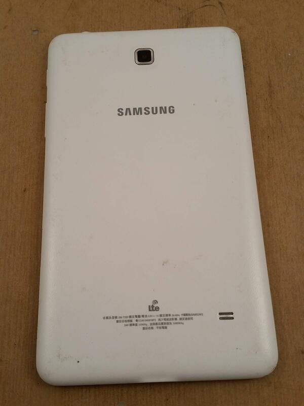 故障機 三星 SAMSUNG Galaxy Tab4 (T2397/8G 零件機/報廢/報帳 | 露天市集 | 全台最大的網路購物市集
