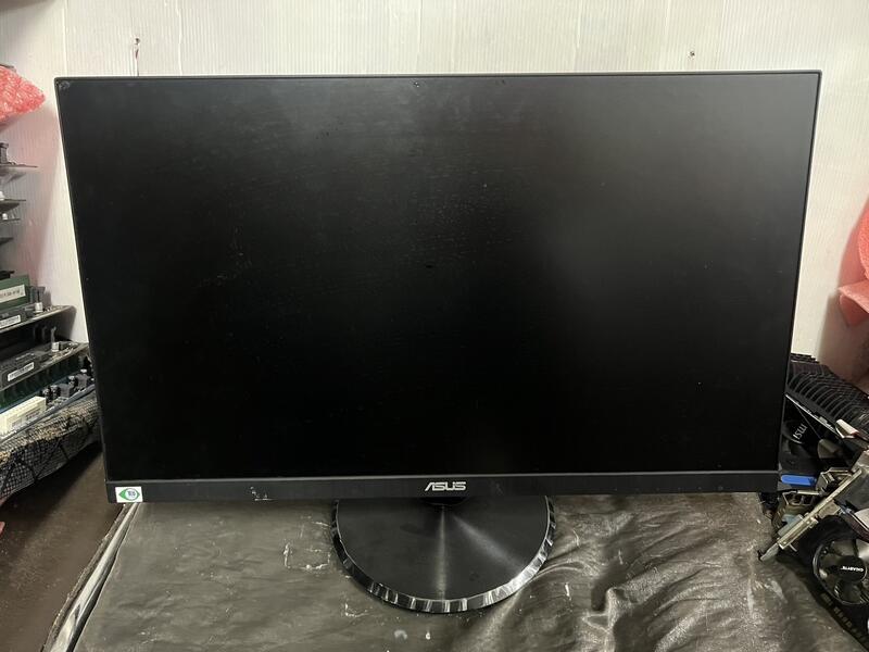 ASUS華碩VA24D 24吋有HDMI的無邊框液晶螢幕(黑色)面板有亮線及左上角壓痕 | 露天市集 | 全台最大的網路購物市集