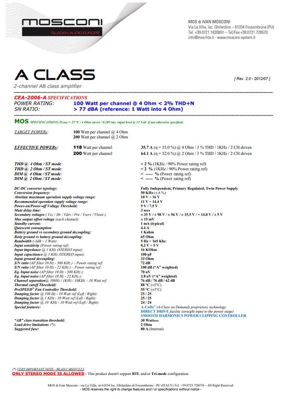 義大利MOSCONI A CLASS 雙單聲道A類擴大機 義大利經典手工擴大機 原裝進口(翔欣汽車影音) | 露天市集 | 全台最大的網路購物市集