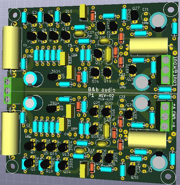 中谷屋B&b-NH21]APEX PA08線路實體化P1晶體前級PCB套件(PA02 PA07 PA09 3573參考) | 露天市集 | 全 ...