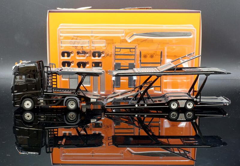 【MASH】現貨特價 GCD 1/64 Mercedes-Benz / Brabus Actros 運輸拖板黑 | 露天市集 | 全台最大的 ...