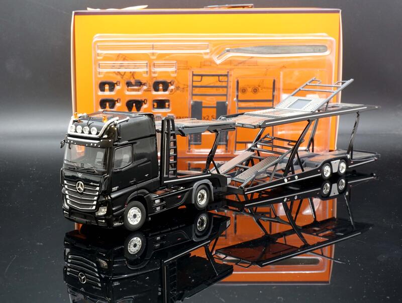 【MASH】現貨特價 GCD 1/64 Mercedes-Benz / Brabus Actros 運輸拖板黑 | 露天市集 | 全台最大的 ...