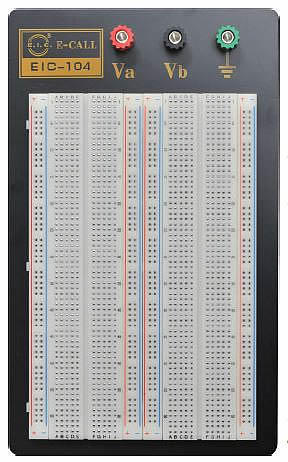 ★★長晟電子★★ 麵包板 EIC-1104/EIC-104 兩排 1660孔 台灣正品 億舟 E.I.C. E-CALL | 露天市集 | 全台最大的網路購物市集
