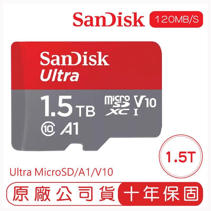 【SanDisk】ULTRA MicroSD 150MB/S UHS-I C10 A1 記憶卡 1.5T | 露天市集 | 全台最大的網路購物市集