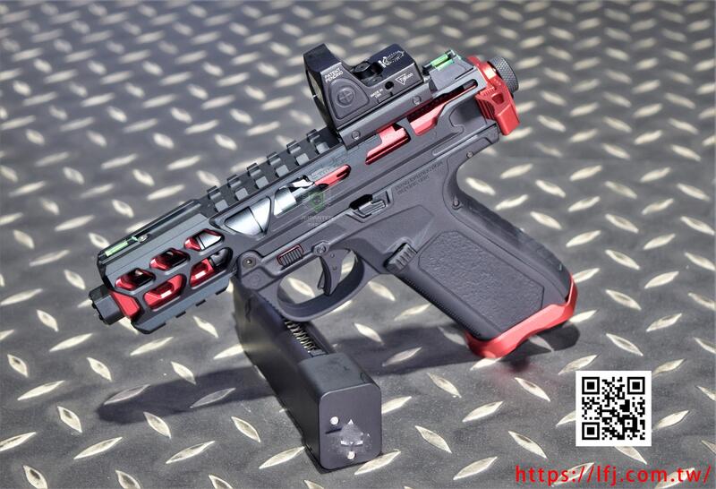 【杰丹田】CTM AAC AAP01C FUKU-2 短版 鋁合金上槍身 客製成槍 瓦斯槍 黑紅 GBB | 露天市集 | 全台最大的網路購物市集