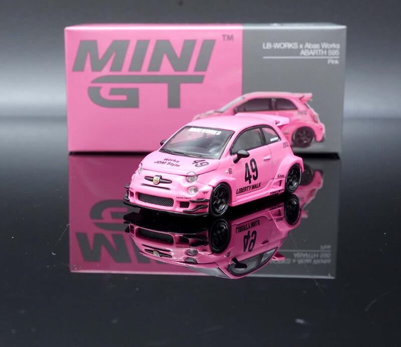 MASH 現貨特價 Mini GT 1/64 ABARTH 595 LB-WORKS x Abas Works #851 | 露天市集 | 全 ...