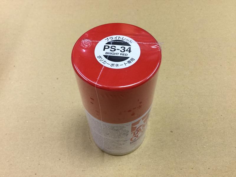 港都RC TAMIYA PS34 PS-34 亮紅色透明車殼噴漆 | 露天市集 | 全台最大的網路購物市集