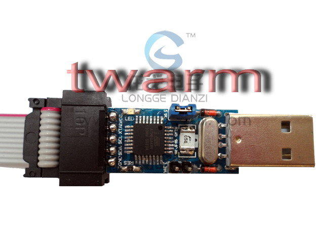 《德源科技》含稅 保護USBasp編程器 AVR ISP下載器 AT89S52下載器 | 露天市集 | 全台最大的網路購物市集