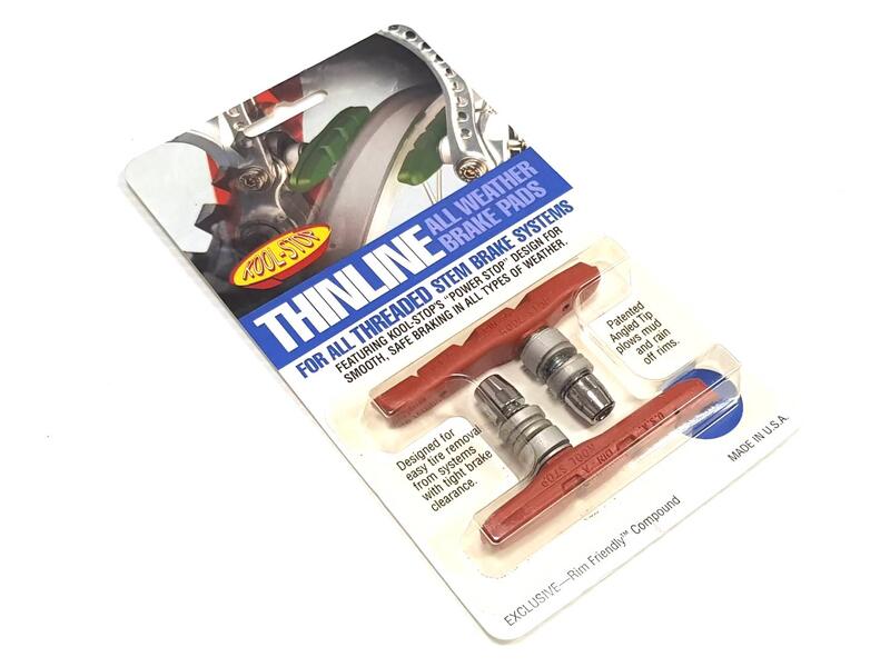 全新卡裝美國製Kool Stop Thinline 螺紋三文魚 V夾煞車皮(SRAM DT SWISS TEKTRO參考 | 露天市集 | 全 ...