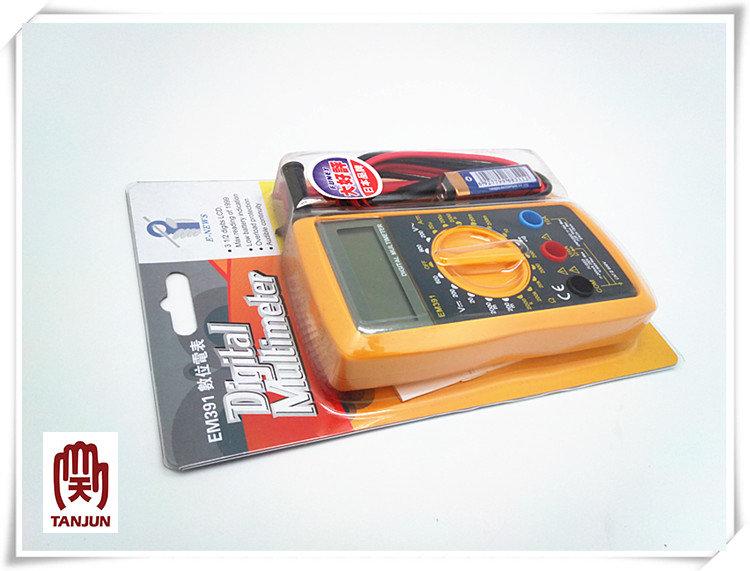 Digital Multimeter 數位式三用電錶、萬用電表、電壓表EM391 [天掌五金] | 露天市集 | 全台最大的網路購物市集