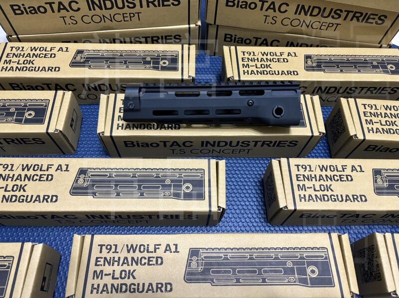 龍宮軍品-BiaoTAC 國造T91 WOLFA1 護木 standard-標準款 9吋 M-LOK 國軍、憲兵、海巡 | 露天市集 | 全台 ...