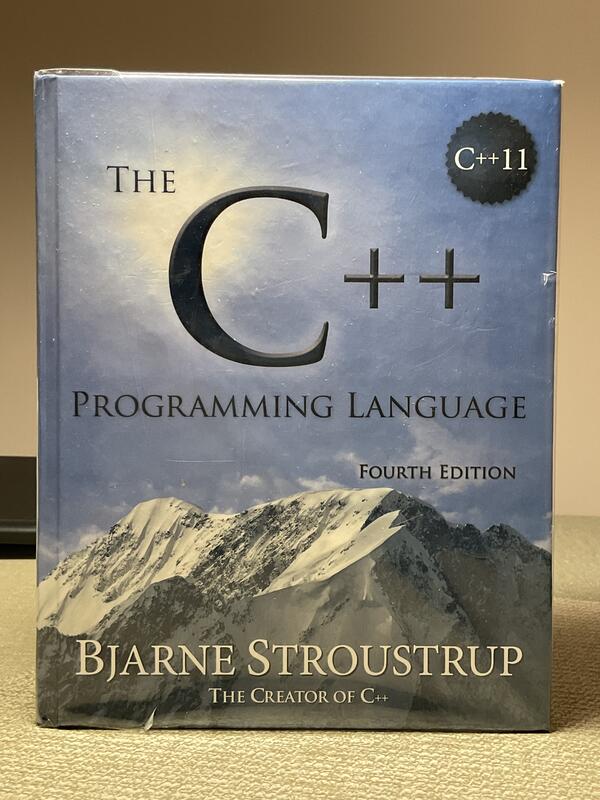 The C++ Programming Language 2013精裝｜Stroustrup｜未使用 | 露天市集 | 全台最大的網路購物市集