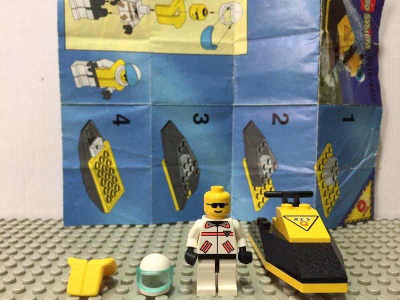 【享樂】 LEGO 樂高 6517 水上摩托車 1998年出品 已絕版 (二手) | 露天市集 | 全台最大的網路購物市集