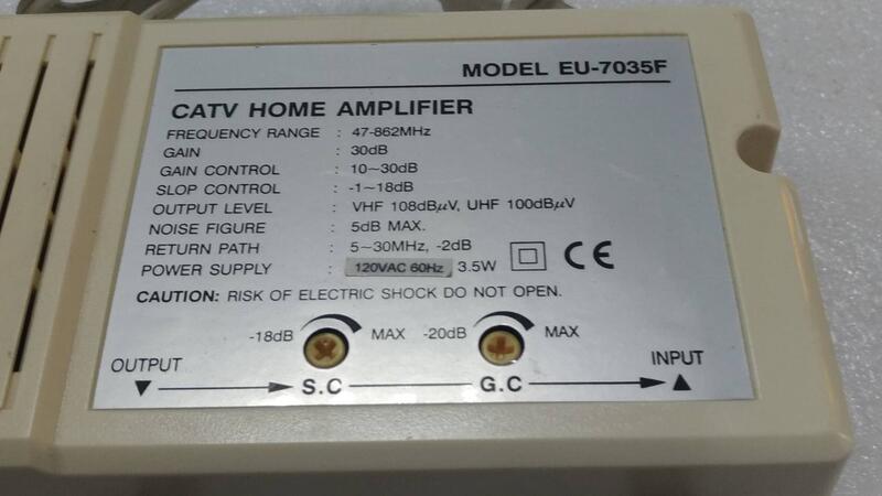 雙向放大器EU-7035F.ic-860.CA-86.第4台幹線放大器.IC放大器.PX數位放大器.CATV大樓放大器 | 露天市集 | 全台 ...