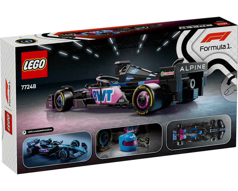 【積木樂園】樂高 LEGO 77248 SPEED系列 BWT Alpine F1 Team A52 賽車 一級方程式 | 露天市集 | 全台 ...