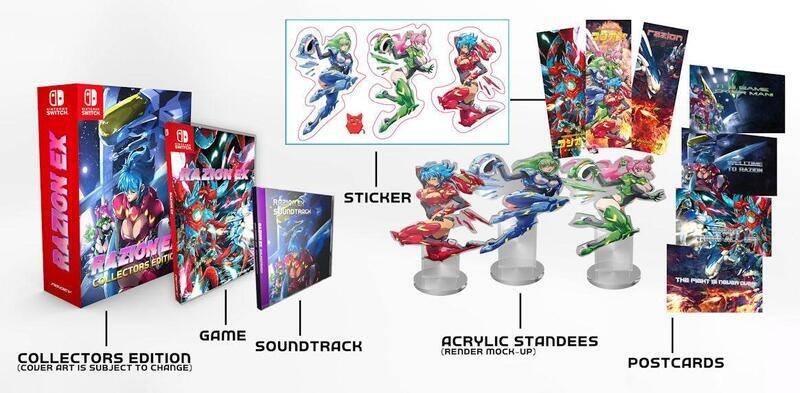 全新 NS Switch Razion EX Collector Edition 典藏版 橫向射擊遊戲 | 露天市集 | 全台最大的網路購物市集