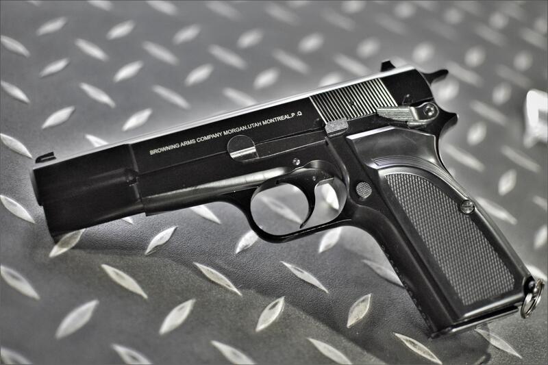 【我愛杰丹田】WE 白朗寧 GP35 HP Mk3 香港飛虎隊版本 全刻字 GBB 瓦斯手槍 黑色 | 露天市集 | 全台最大的網路購物市集