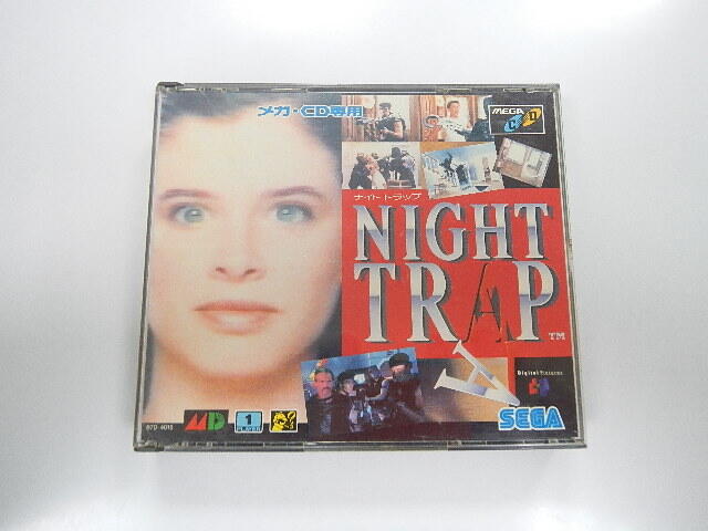 MEGACD 日版 GAME 午夜陷阱 NIGHT TRAP (42919087) | 露天市集 | 全台最大的網路購物市集
