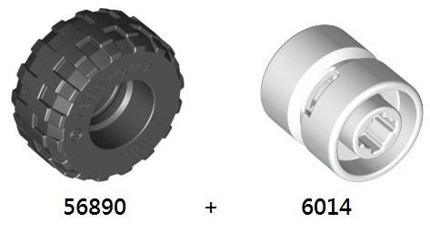 Lego 樂高 二手 輪胎組 6014 11x12 56890 28290 24x12 | 露天市集 | 全台最大的網路購物市集