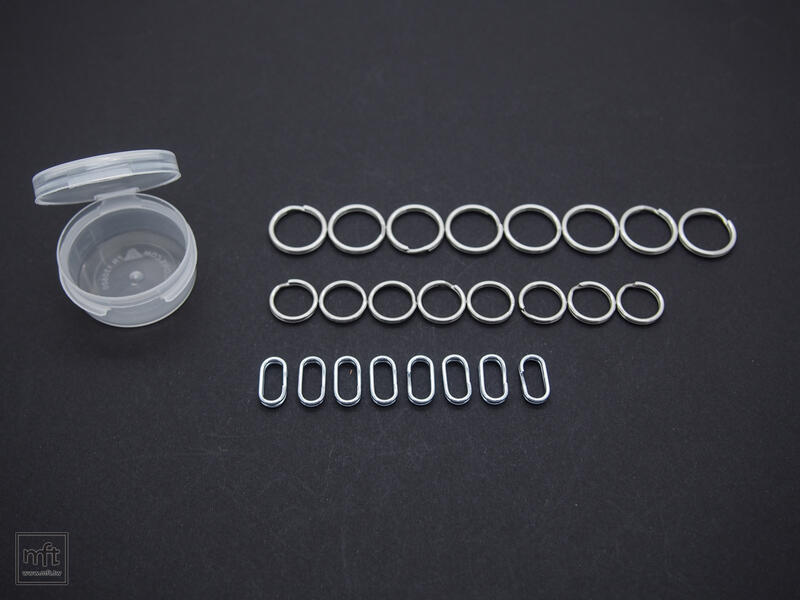 MFT 美國 TEC Accessories Split Ring Kit #2 多種規格 鑰匙圈環 橢圓形 | 露天市集 | 全台最大的網路購物市集