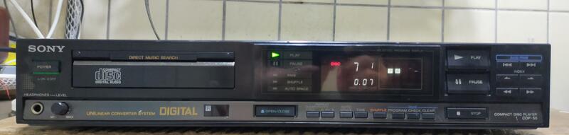 日製 Sony CDP-55 CD Player ( KSS-123A ) | 露天市集 | 全台最大的網路購物市集
