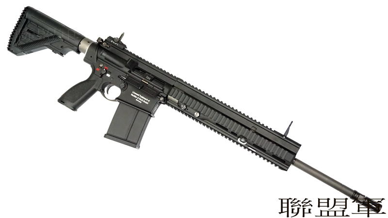 【聯盟軍 生存遊戲專賣店】KWA UMAREX HK417A2 20" GBB 狙擊版 授權刻字 全金屬 瓦斯槍 免運費 | 露天市集 | 全 ...