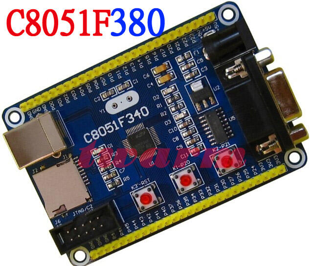 《德源科技》(含稅)C8051F380開發板學習板最小系統C8051F新華龍單片機開發板 | 露天市集 | 全台最大的網路購物市集