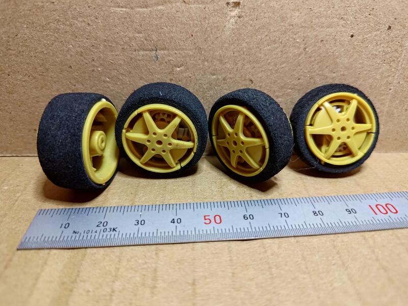 【#TAMIYA 15055】1/32 迷你四驅車 軌道車適用 零件-單向差速胎框組 窄2寬2共4 一車份 | 露天市集 | 全台最大的網路購物市集