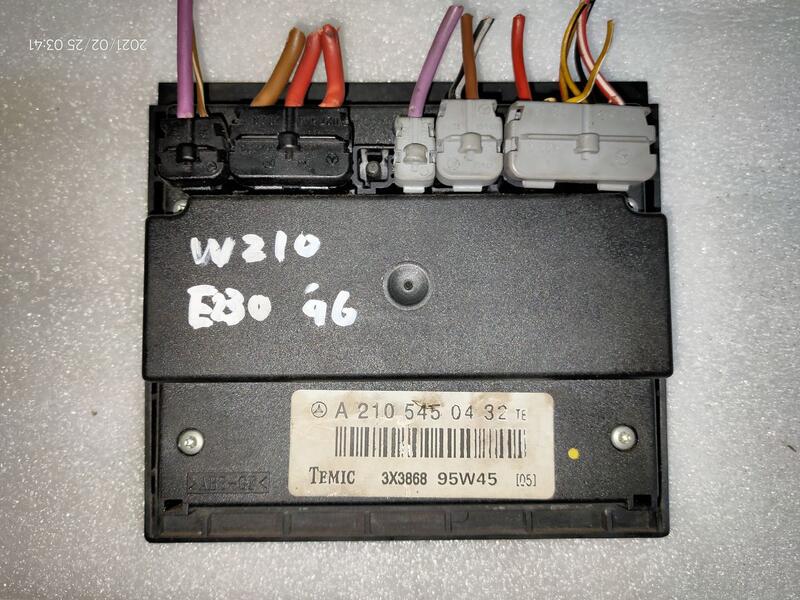 BENZ 賓士 W210 E200 E230 E320 原廠 車身舒適模組繼電控制器 A2105450432 | 露天市集 | 全台最大的網路購物市集
