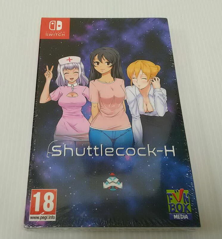 現貨 電玩彗星 Switch Shuttlecock H 中文版 無修正 紳士遊戲 未滿18歲請勿購買全新未拆 露天市集 全台最大的網路購物市集