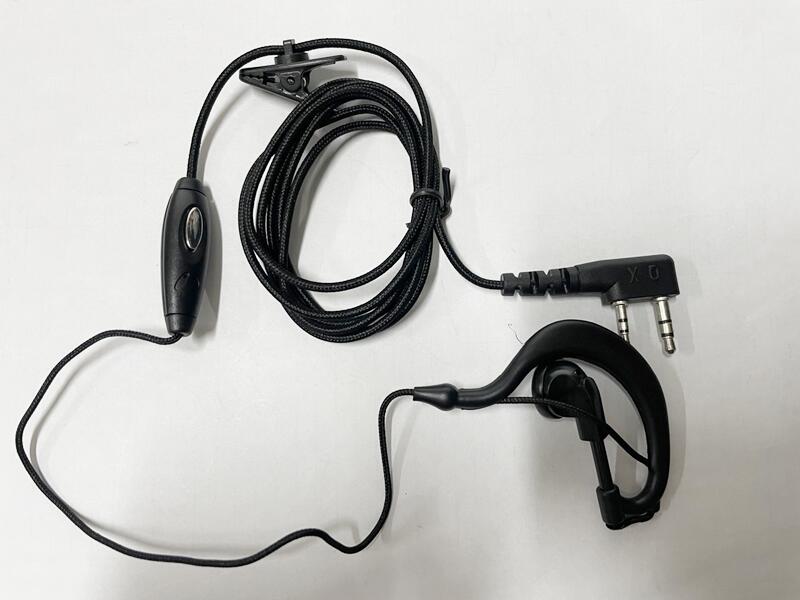 WSK EH01 耳掛式耳機麥克風 K頭 大多數機種都可以使用 ADI HORA ANYTONE MTS TCO SFE | 露天市集 | 全 ...