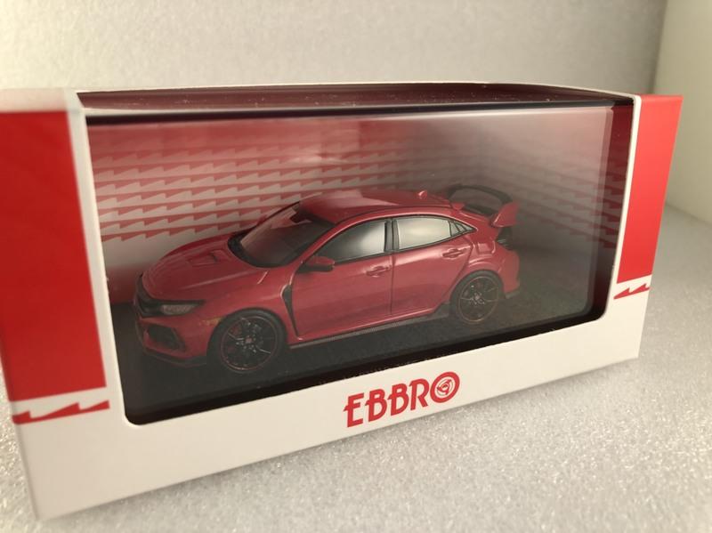 EBBRO 45574 Honda Civic Type R 2017 FK8 Red 1/43 | 露天市集 | 全台最大的網路購物市集