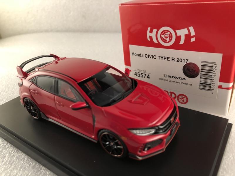 EBBRO 45574 Honda Civic Type R 2017 FK8 Red 1/43 | 露天市集 | 全台最大的網路購物市集