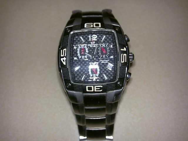 卡西歐CASIO EDIFICE 賽車系列 EF-5515三顯錶盤 純鋼錶帶 | 露天市集 | 全台最大的網路購物市集