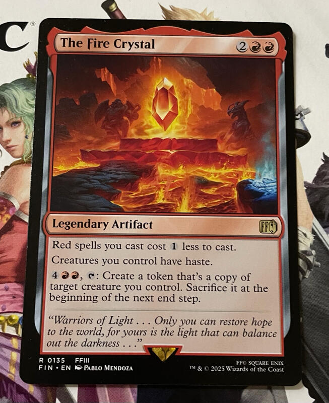 MTG FF 最終幻想 The Fire Crystal 普 英文版 | 露天市集 | 全台最大的網路購物市集